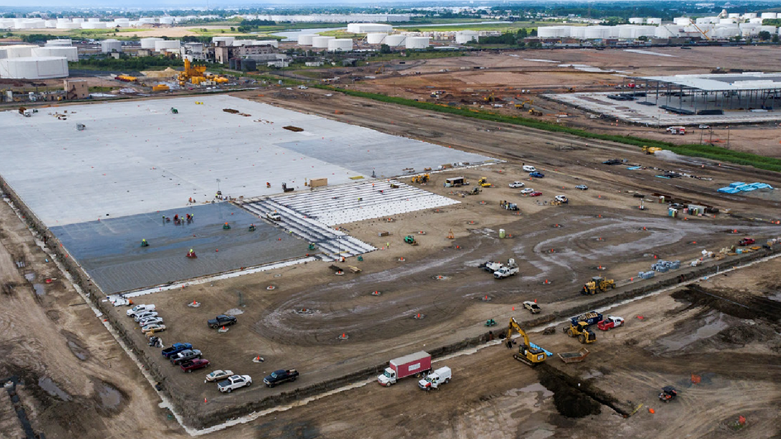 Efficient installation of contaminant vapor barrier restores project ...